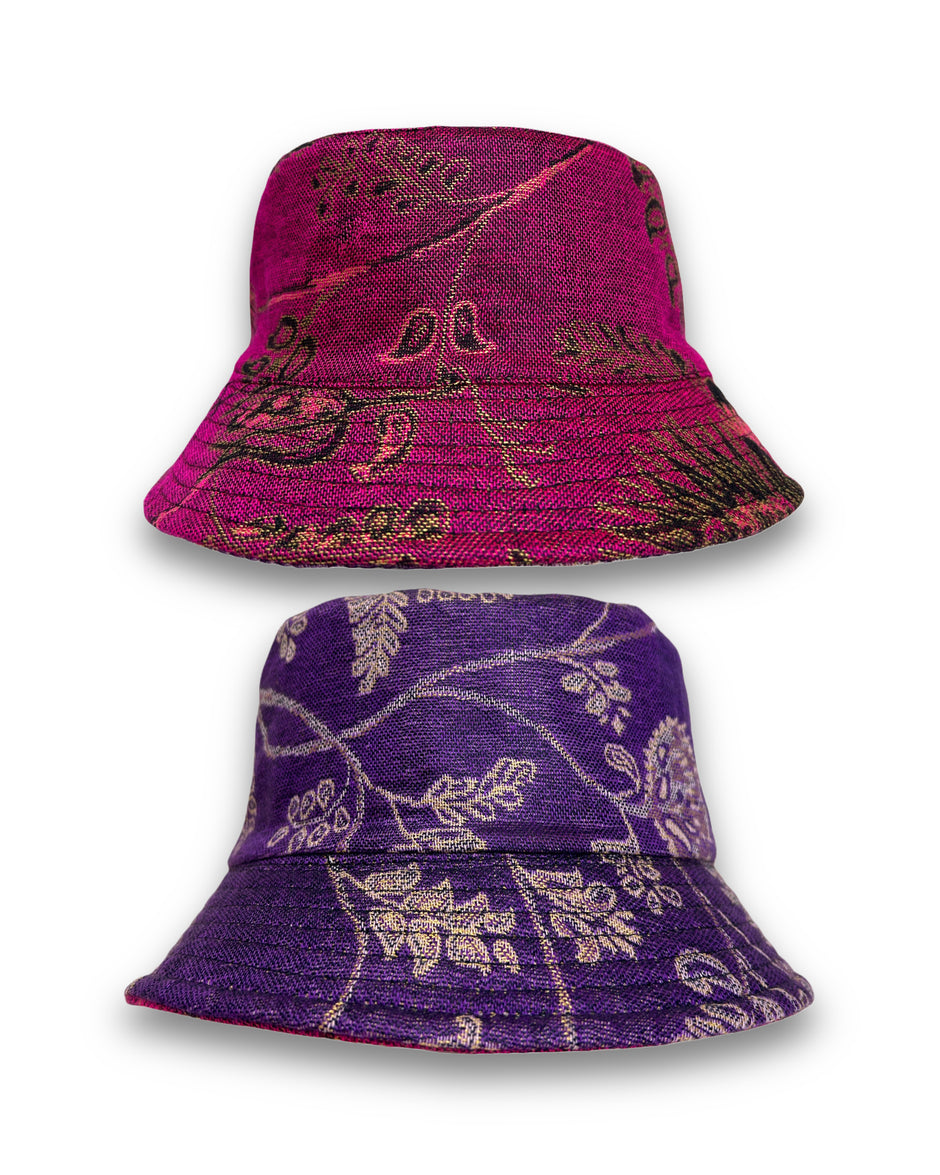 Pashmina Bucket Hats – Kamaru Clothing